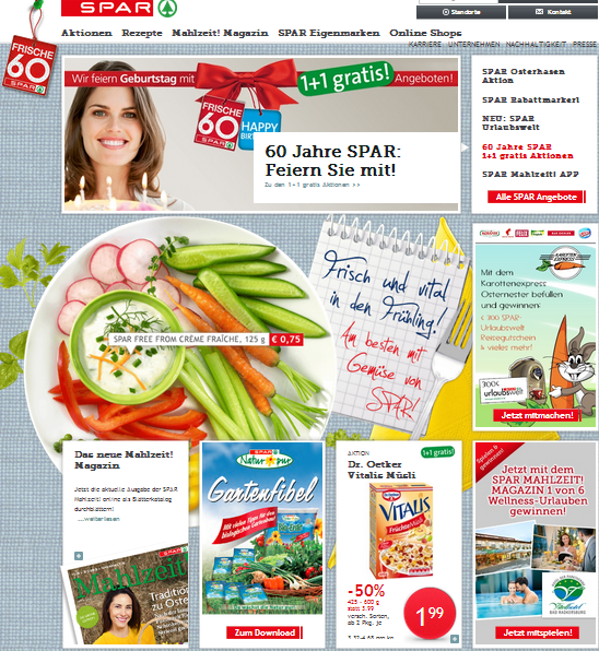 Rakouské letáky, akční ceny, aktuální nabídka rakouských obchodů