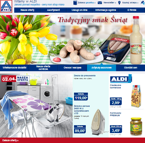 Polské letáky , aktuální nabídka obchodů, akční ceny